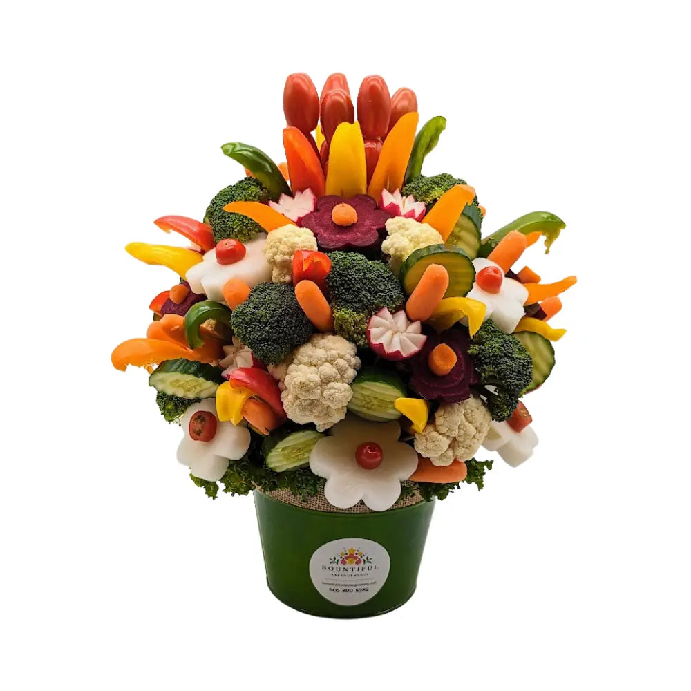 Assorted Veggie Bouquet - Bountiful Edible Fruit Arrangements ...
